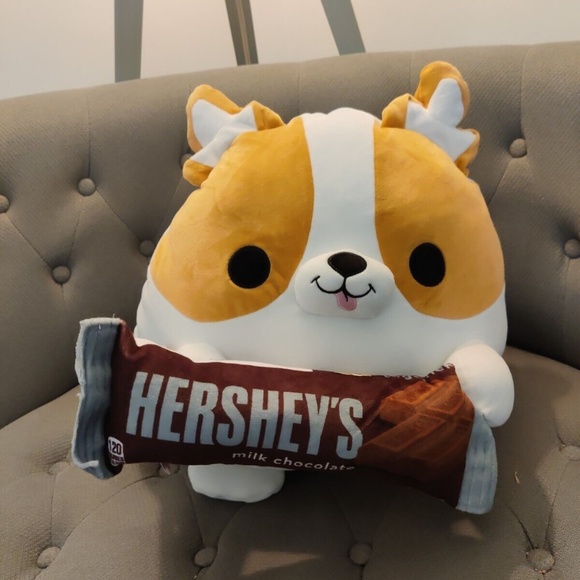 Snackles | Toys | New Zuru Snackle Benji Corgi 4 Jumbo Plush W Hersheys ...